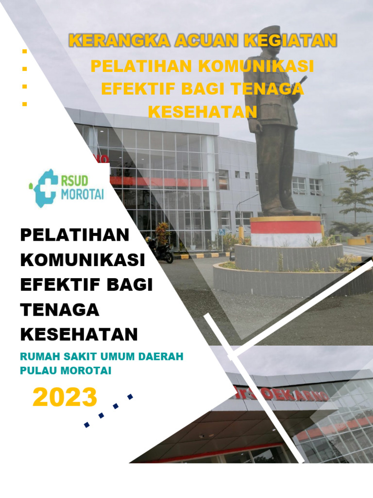 Pelatihan Komunikasi RSUD Morotai | PDF | Karier & Perkembangan | Bisnis