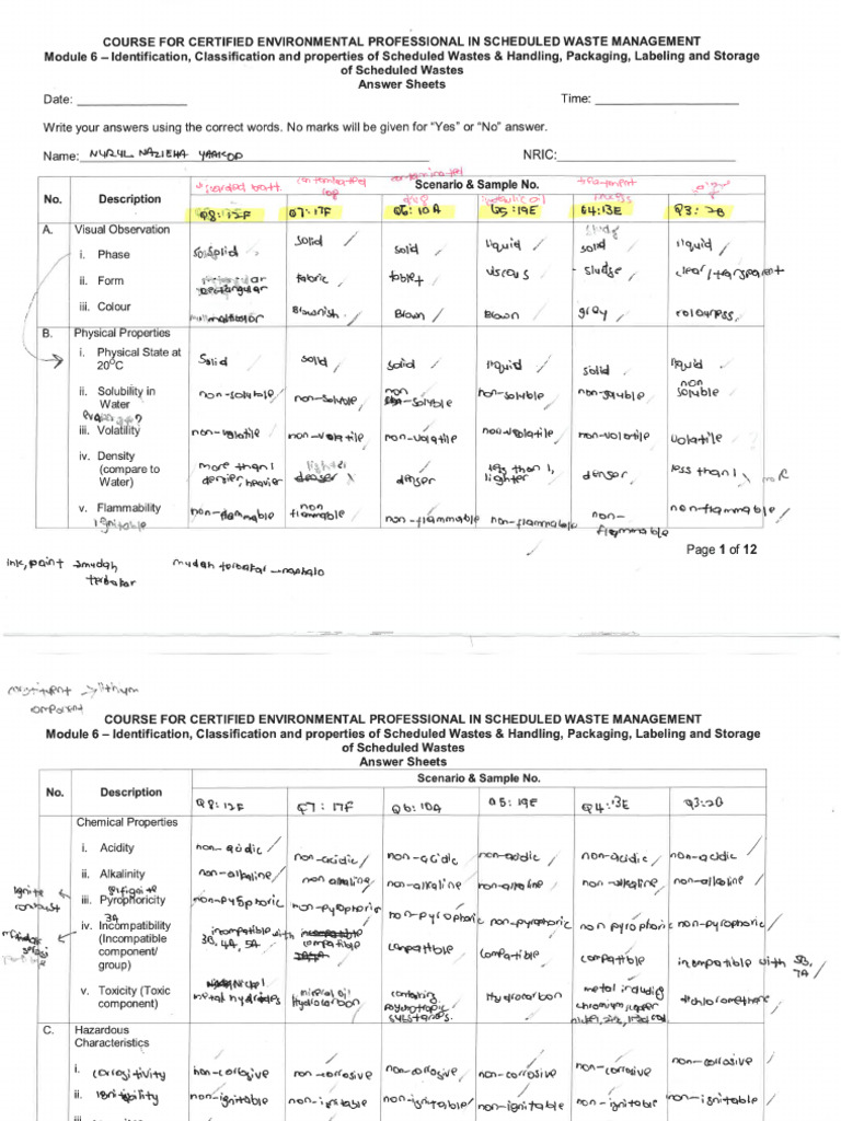 Module CePSWaM Answer Part 1 | PDF