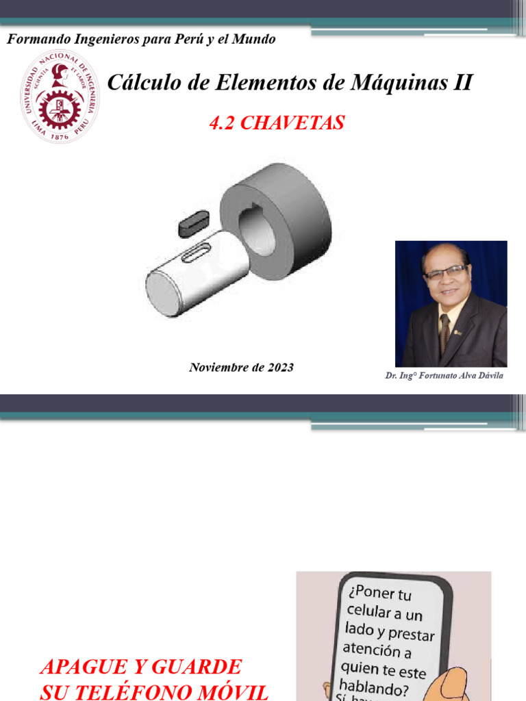 4.3 Chavetas | PDF | Engranaje | Máquinas