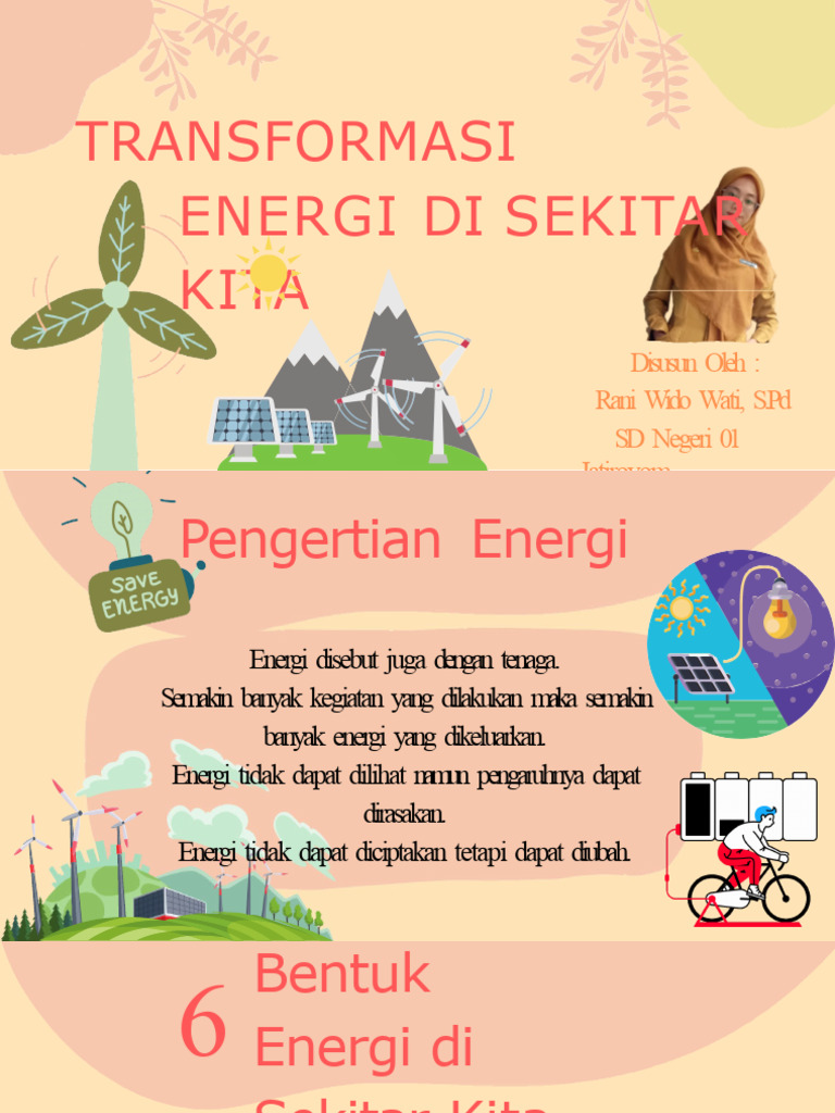Transformasi Energi Di Sekitar Kita | PDF