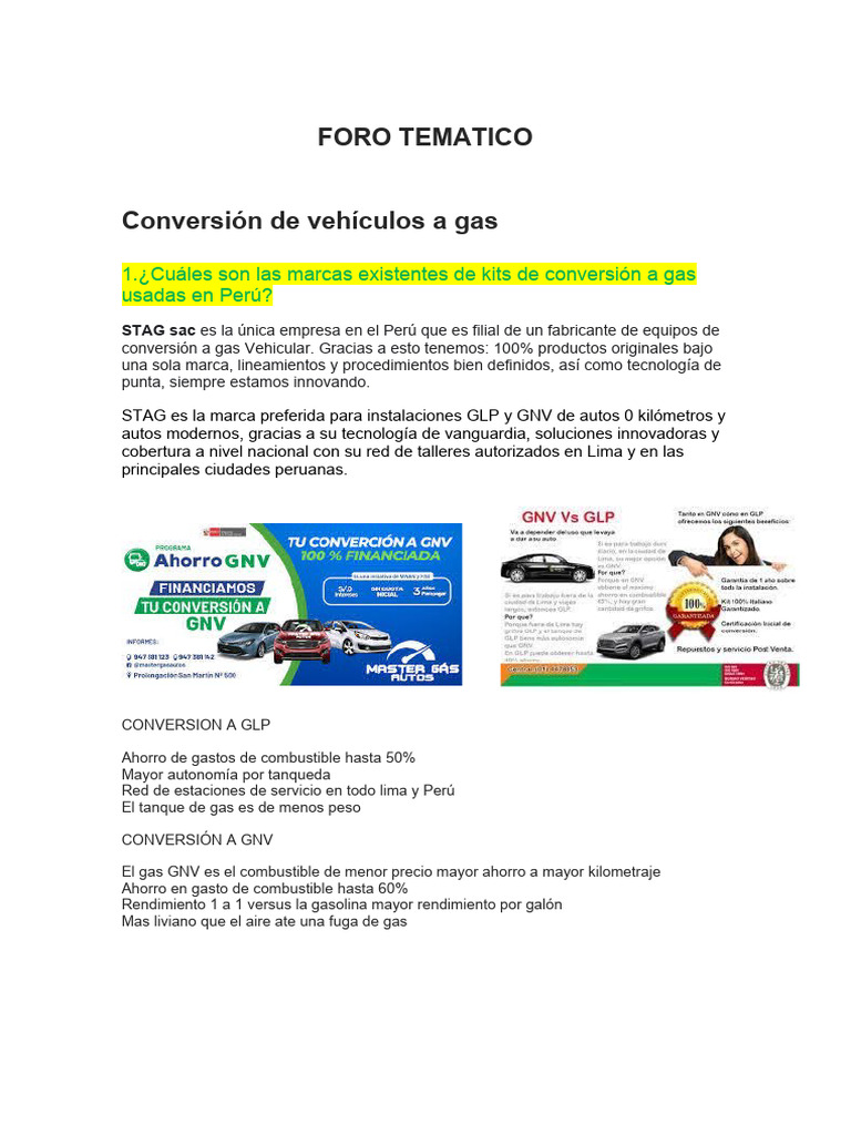 Foro 222222 | PDF | Motores | Dióxido de carbono