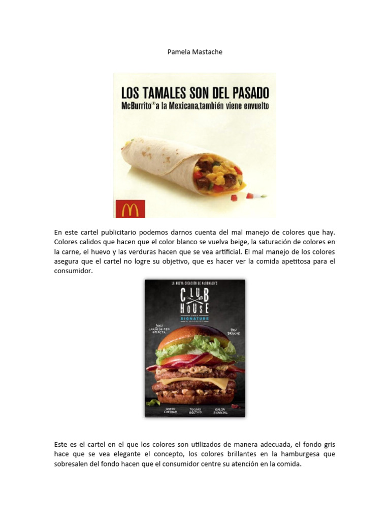 Impacto del Color en Publicidad de Comida | PDF