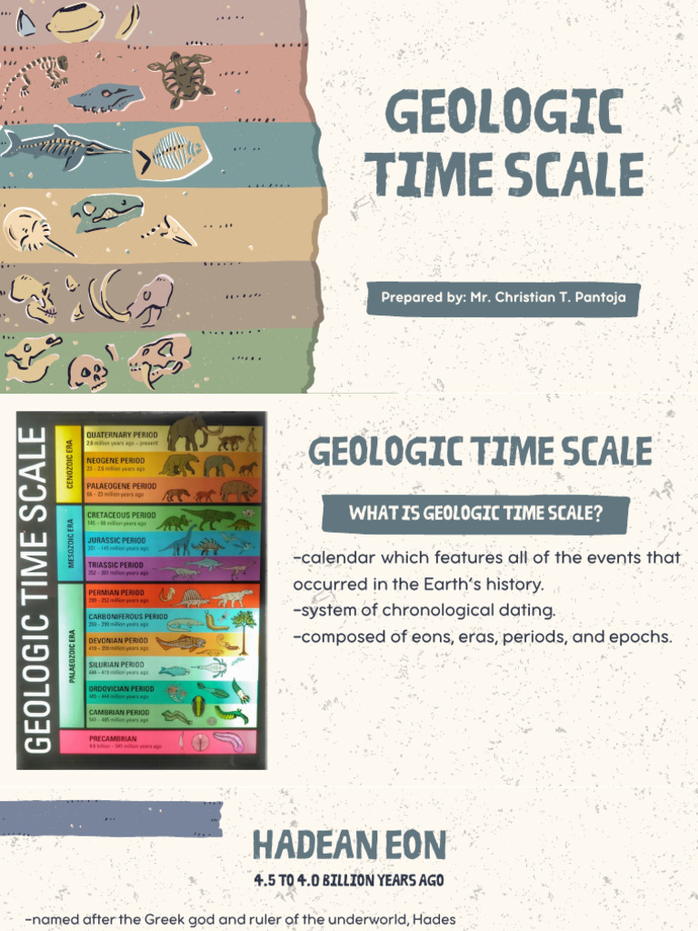 Geologic Time Scale | PDF