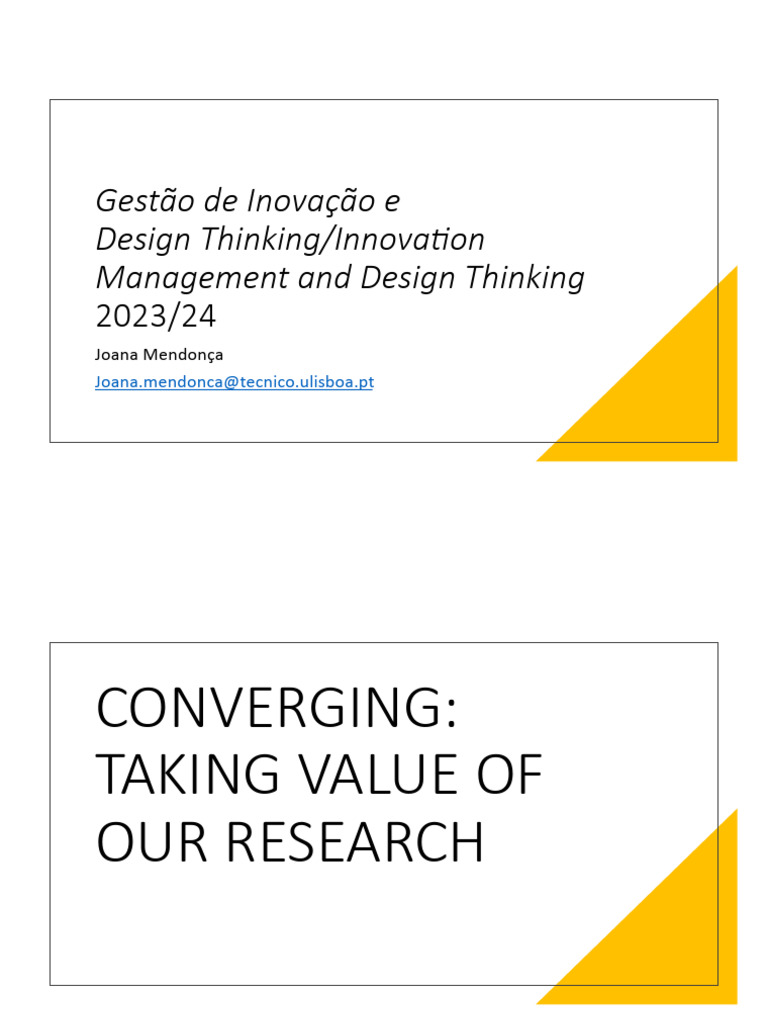 Design Thinking - 2324 - 4 | PDF | Design Thinking | Design