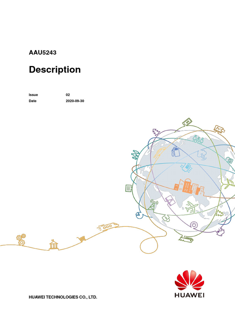 AAU5243 Description | PDF | Lte (Telecommunication) | Antenna (Radio)