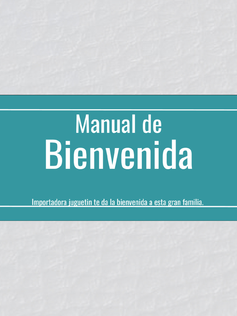 Manual de Bienvenida | PDF | Business | Sustentabilidad