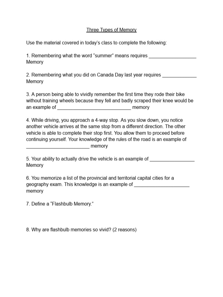 3 Types of Memory Assignment | PDF