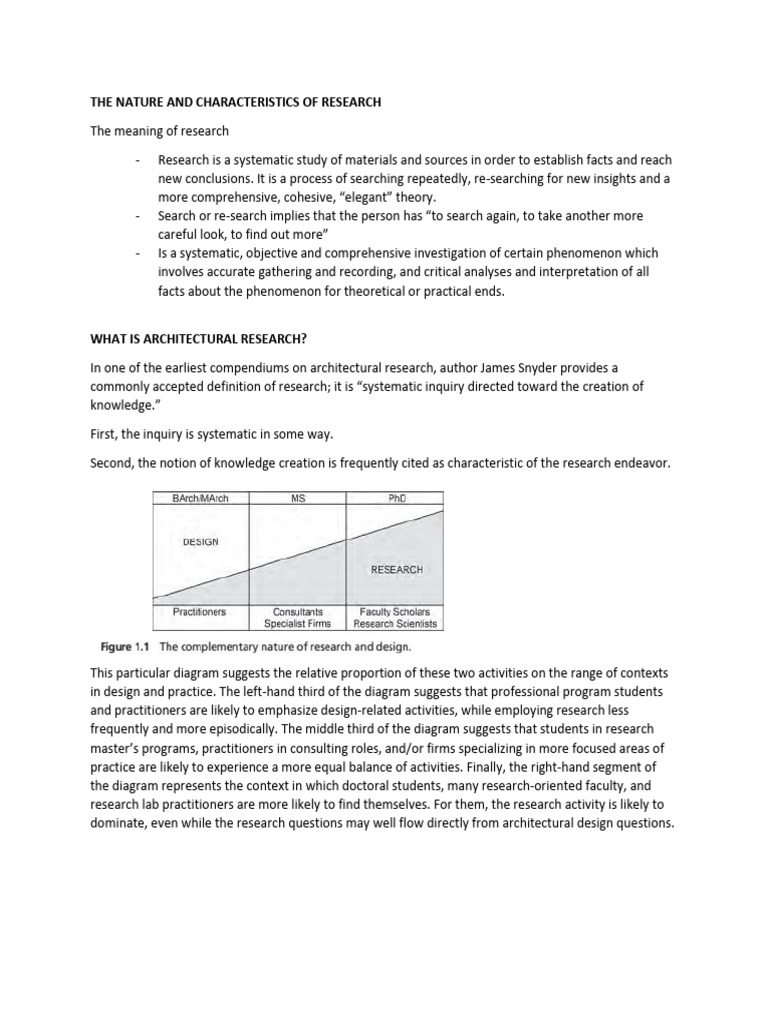 Nature of Research | PDF | Experiment | Qualitative Research