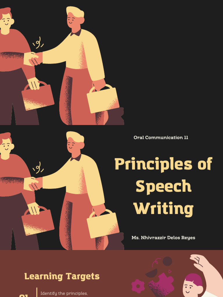 4 Principles of Speech Writing | PDF | Information | Causality