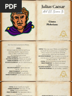 Act 1 Scene 2 Line by Line Explanation | PDF | Mark Antony | Julius Caesar