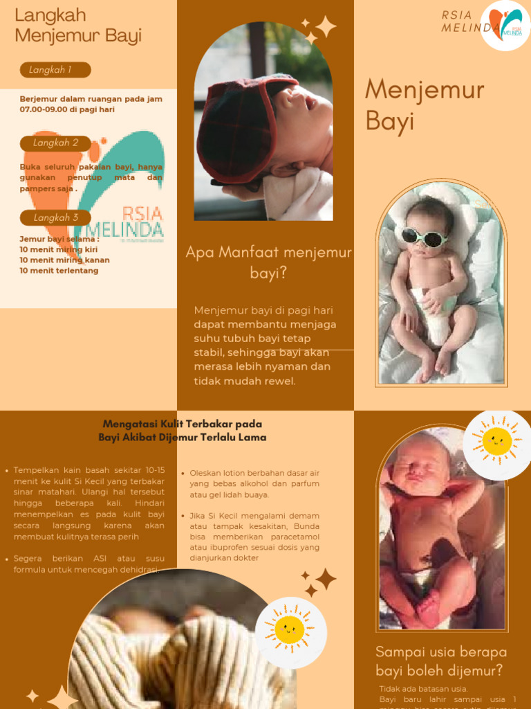 Panduan Menjemur Bayi yang Aman | PDF