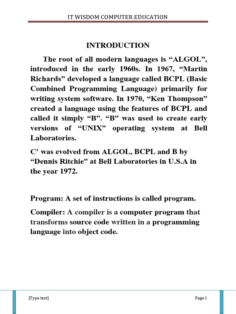 C Language Complete Guide | PDF | Pointer (Computer Programming) | Parameter (Computer Programming)
