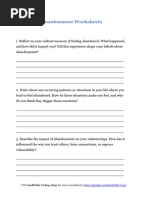 Locus of Control Worksheet | PDF | Neuropsychological Assessment ...