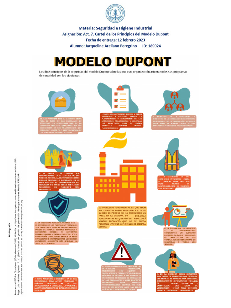 ACT7 - Cartel de Los Principios Del Modelo Dupont - 189024 | PDF