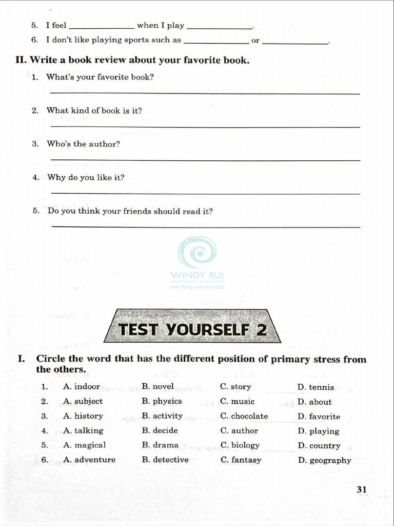 Ta 6 Ilearn - Practice Test 2 | PDF