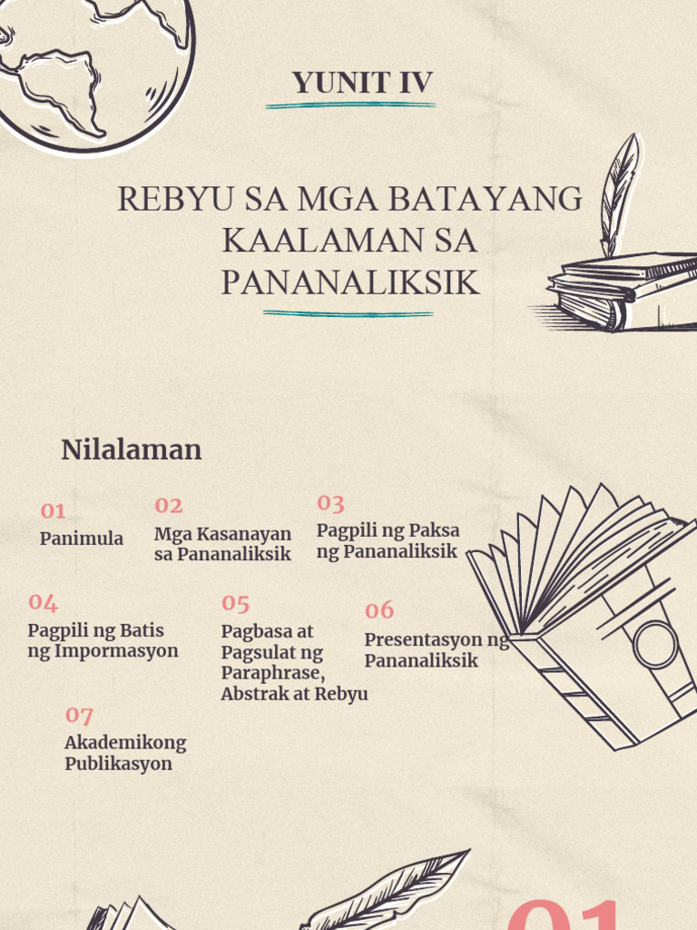 Filipino Yunit IV | PDF