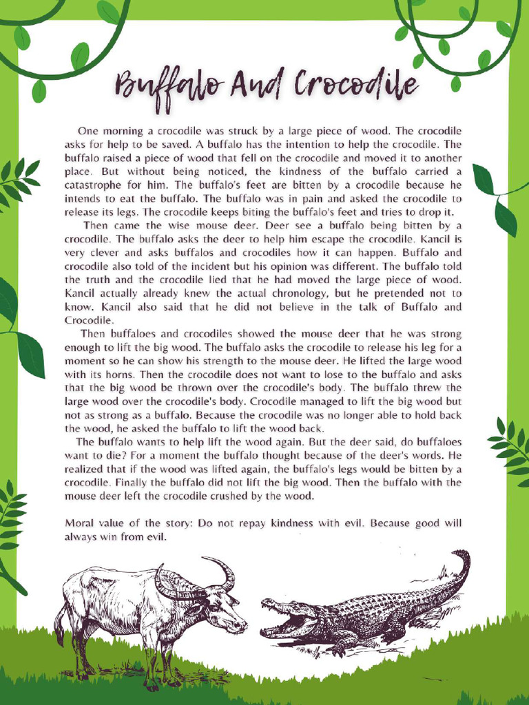 Kerbau Dan Buaya Next Narative | PDF