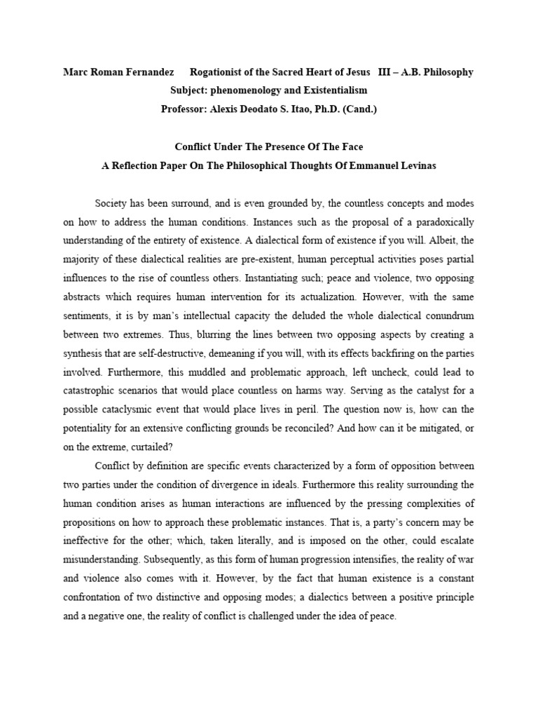 PH14_FERNANDEZ_FINALS REQUIREMENT | PDF | Dialectic | Existence