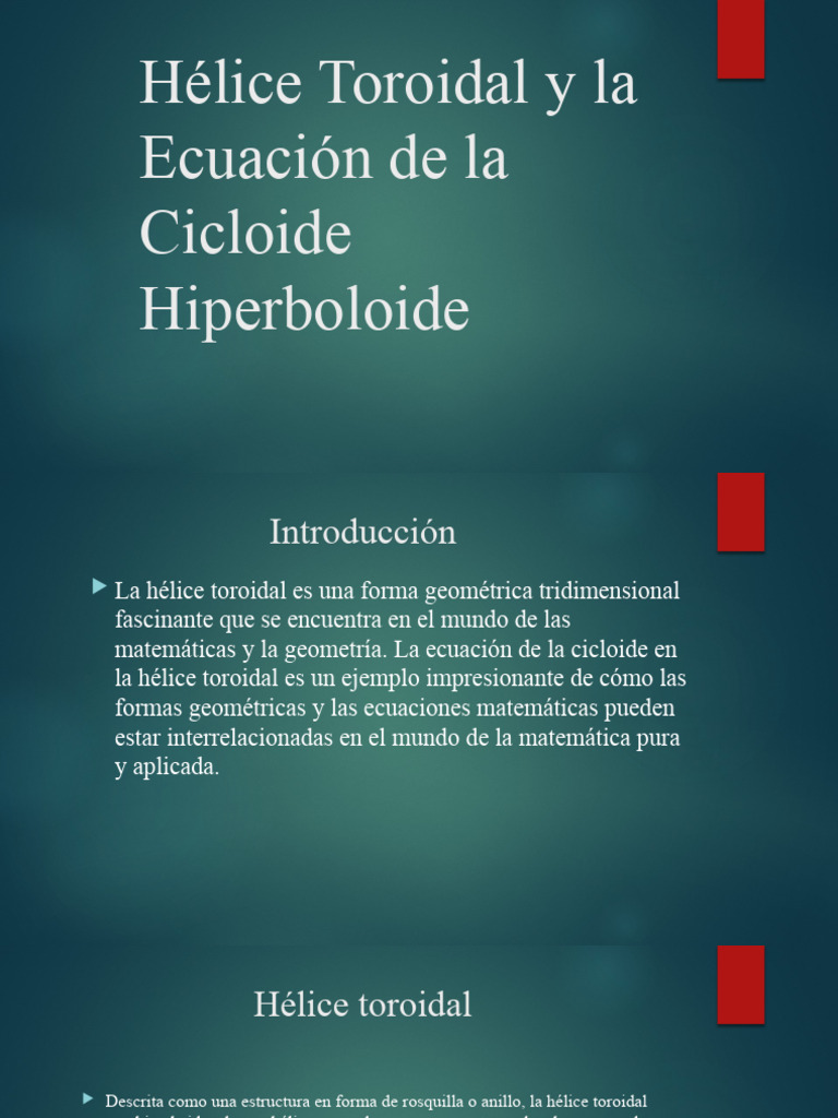 Hélice Toroidal | PDF | Arte