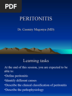 Key Peritoneal Signs of Peritonitis | PDF | Peritoneum | Abdomen