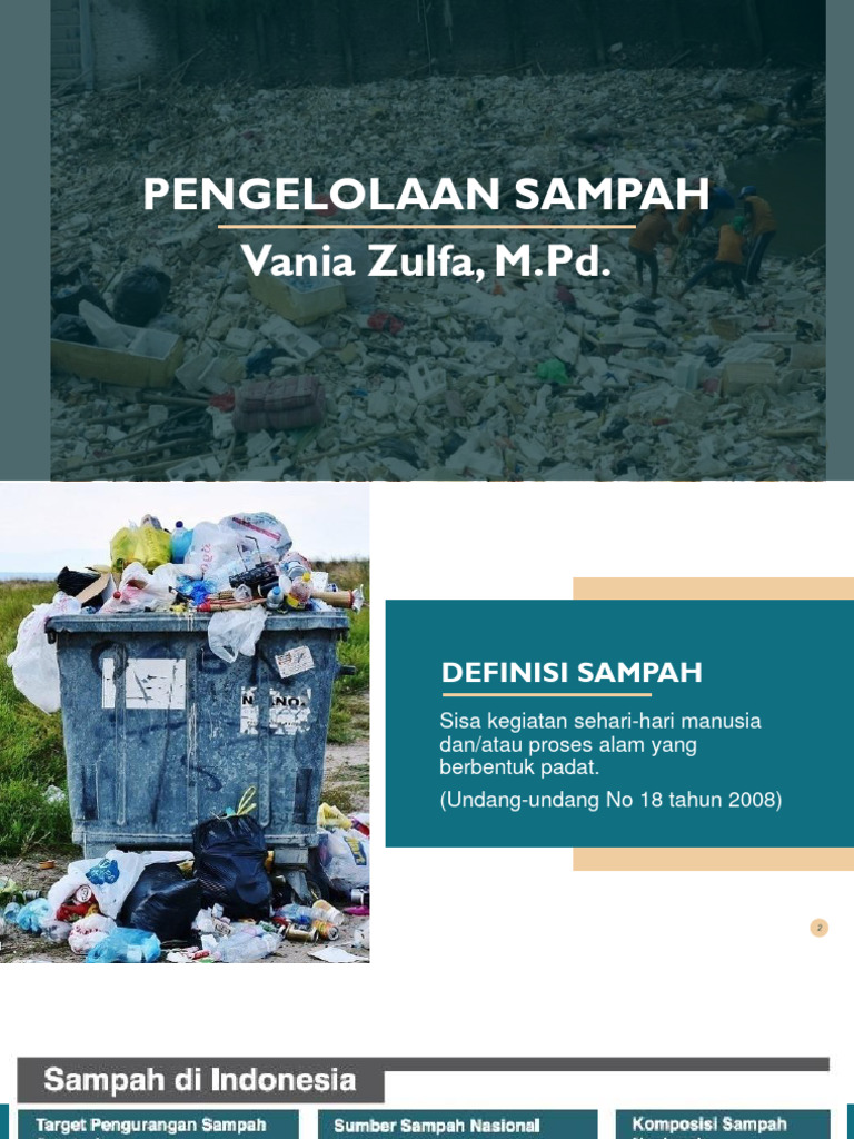 Pengelolaan Sampah | PDF