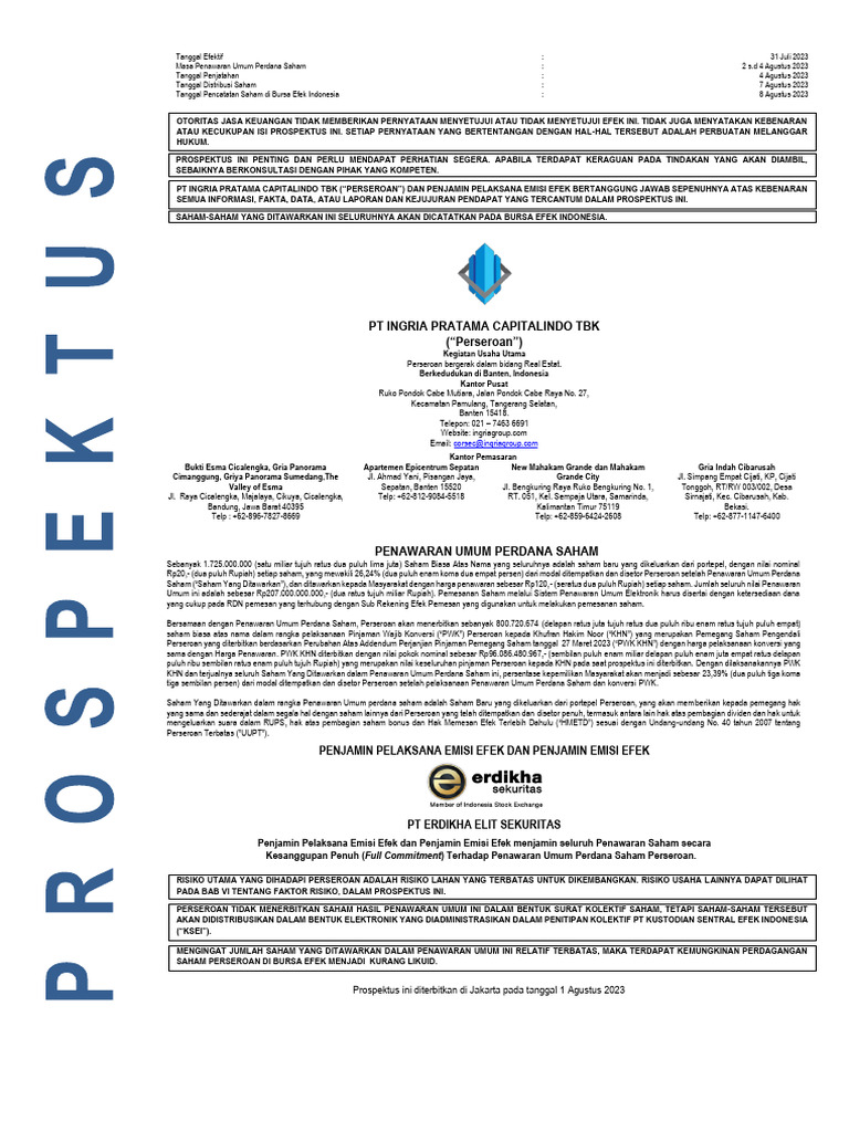 56 Gria Prospektus Ipo 2023 | PDF