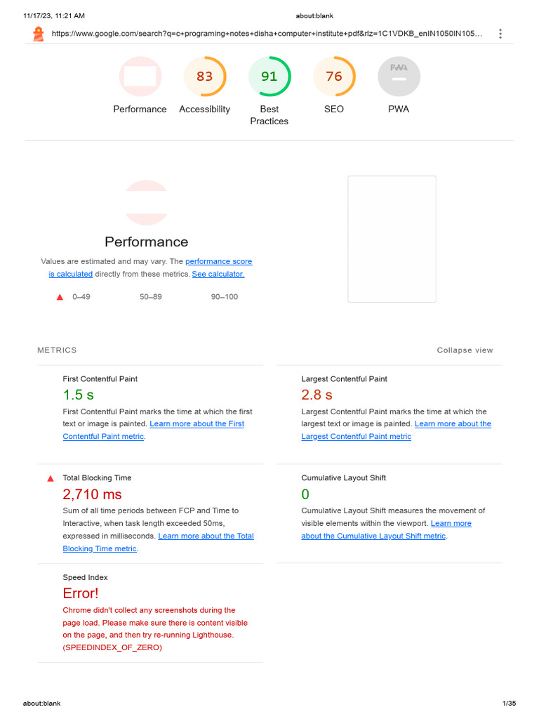 How To Analyse These Lighthouses | PDF | Software Development | Web Development