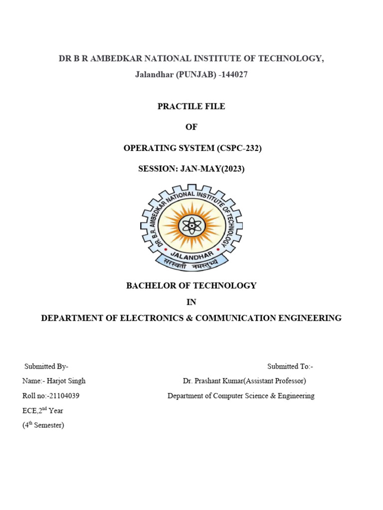 OPERATING SYSTEM (3) | PDF | Operating System | Shell (Computing)