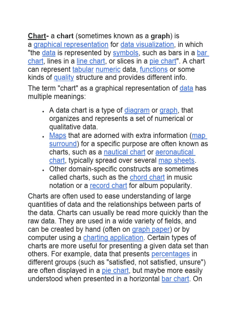 Charts | PDF | Chart | Pie Chart