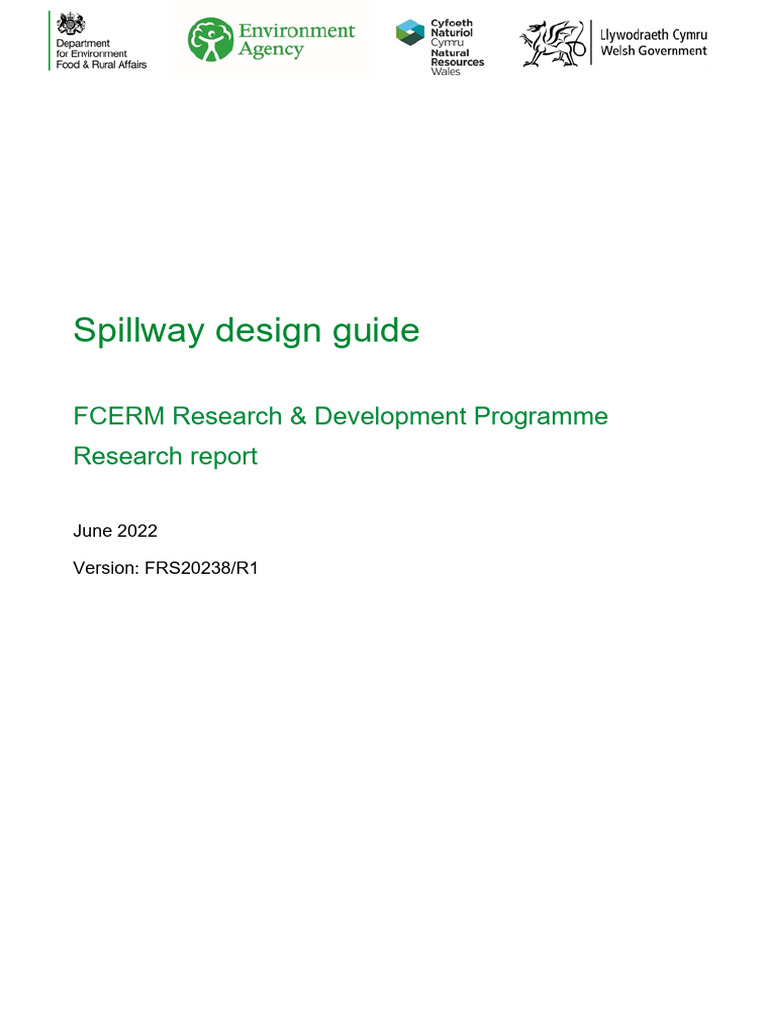 Spillway Design Guide 1 | PDF | Spillway | Dam