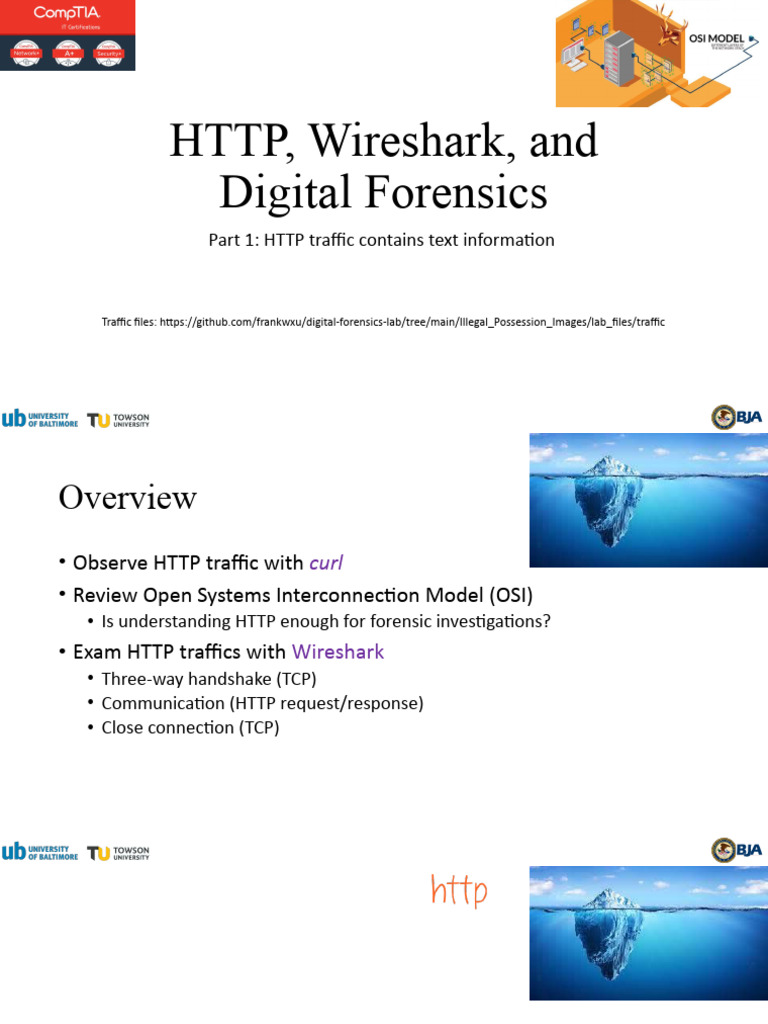 HTTP Wireshark Forensics 1 Text | PDF | Transmission Control Protocol | Port (Computer Networking)