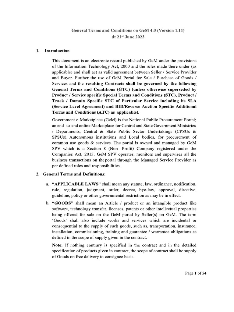 GTC | PDF