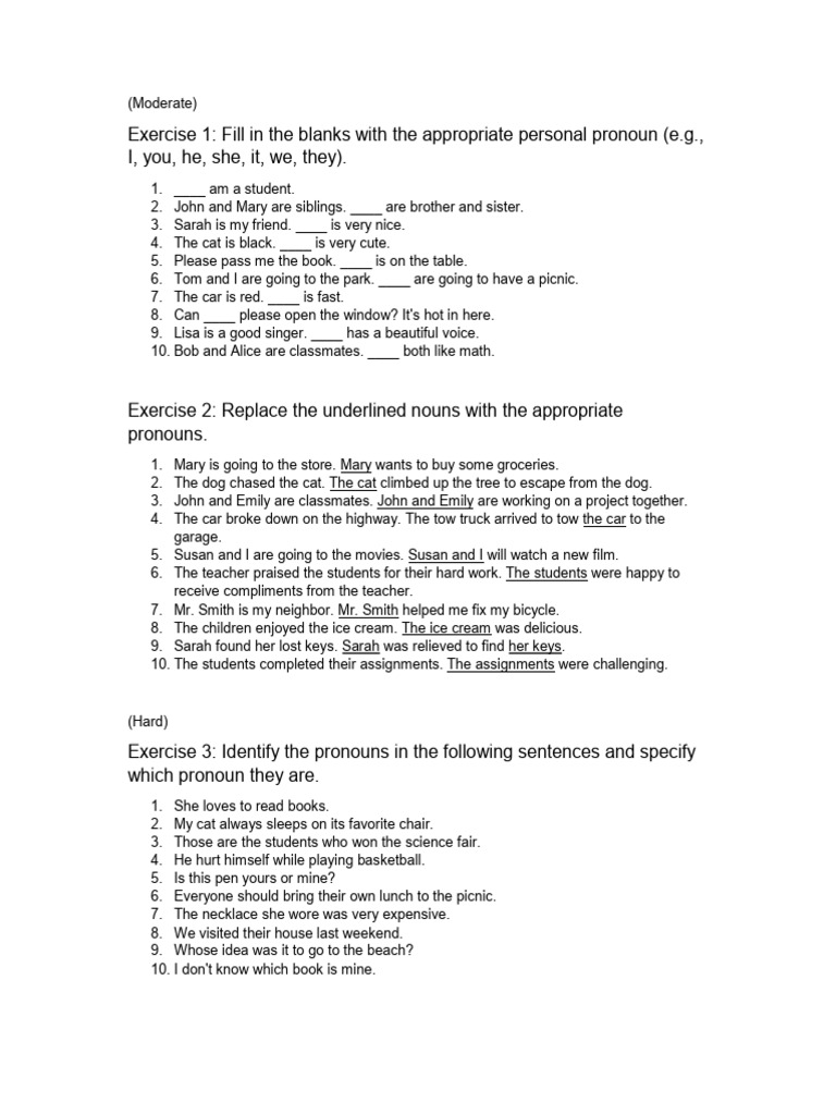 Pronouns | PDF | Linguistic Morphology | Syntax