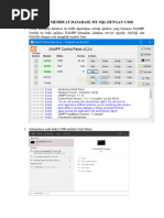 Panduan Aplikasi CRUD Siswa Baru | PDF