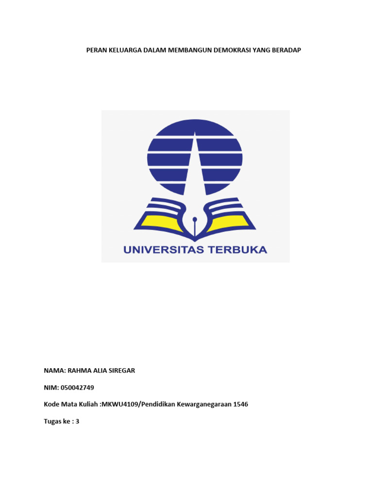 Tugas 3 Pendidikan Kewarganegaraan Pdf 