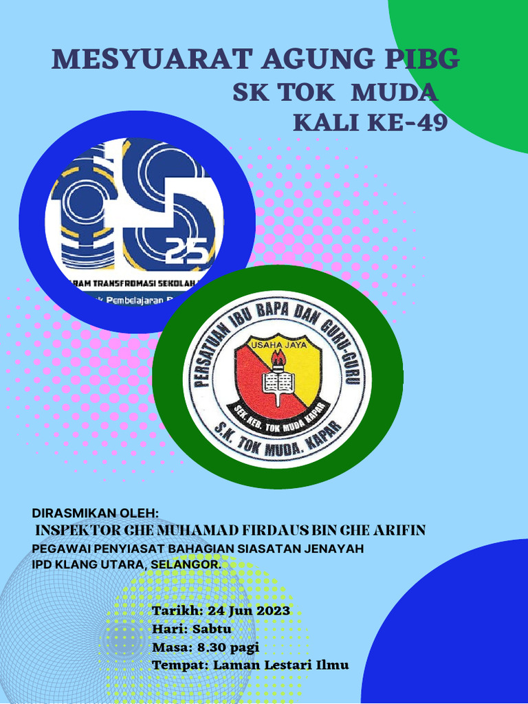 PERSATUAN IBU BAPA & GURU SK TOK MUDA, KAPAR, SELANGOR (2) | PDF