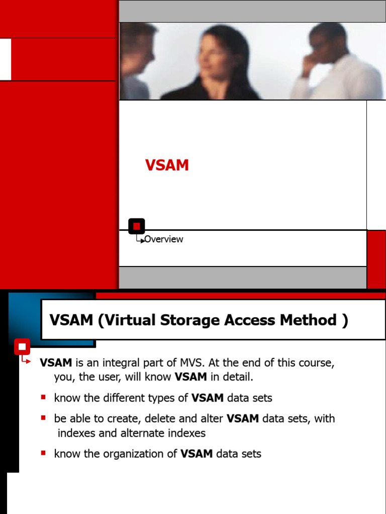 Vsam Training Class | PDF | Data Management | Software