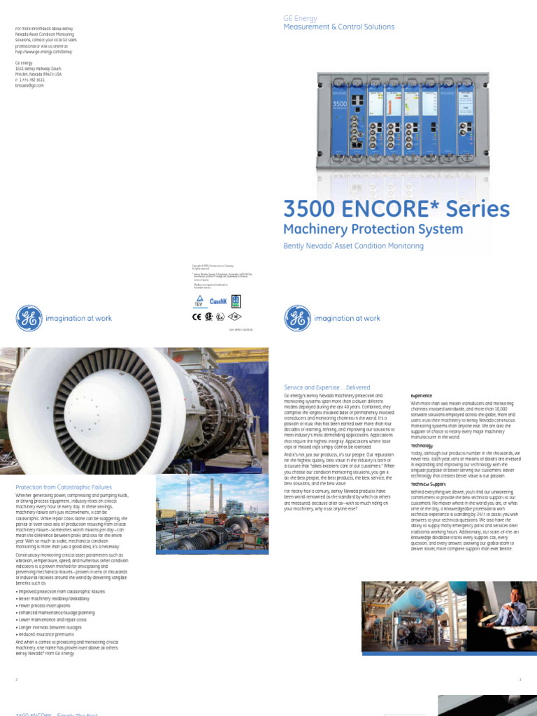 3500 Encore Series Monitoring System Brochure English | PDF ...