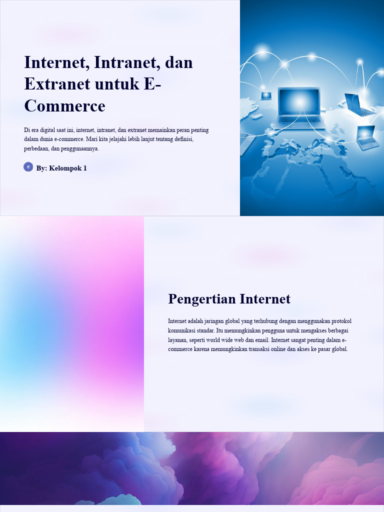 Internet Intranet Dan Extranet Untuk E Commerce | PDF