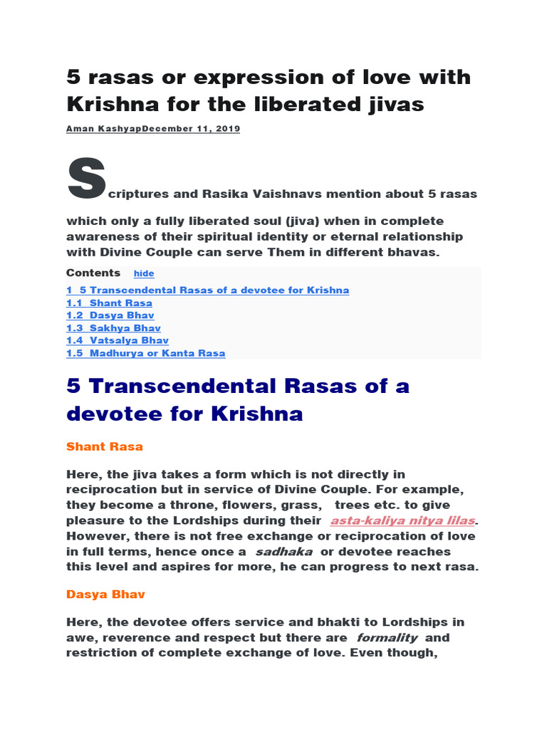 Krishna Bhakti | PDF | Krishna | Hinduism