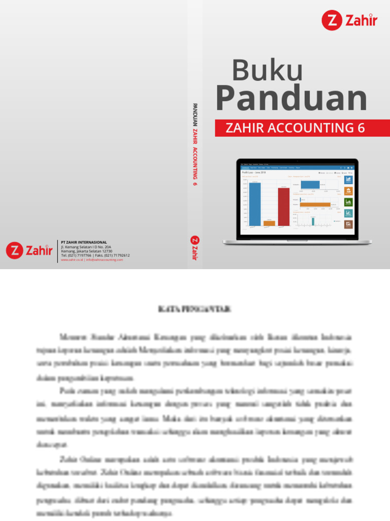 Modul Panduan Zahir Online | PDF | Bisnis