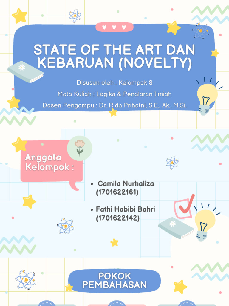 Kelompok 8 State of The Art Dan Kebaruan (Novelty) - 20231103 - 005732 ...