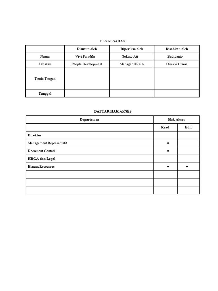 Sop Promosi, Mutasi, Dan Demosi | PDF