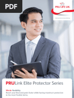 Prulink Elite Protector Series Brochure | PDF | Insurance | Bonds (Finance)