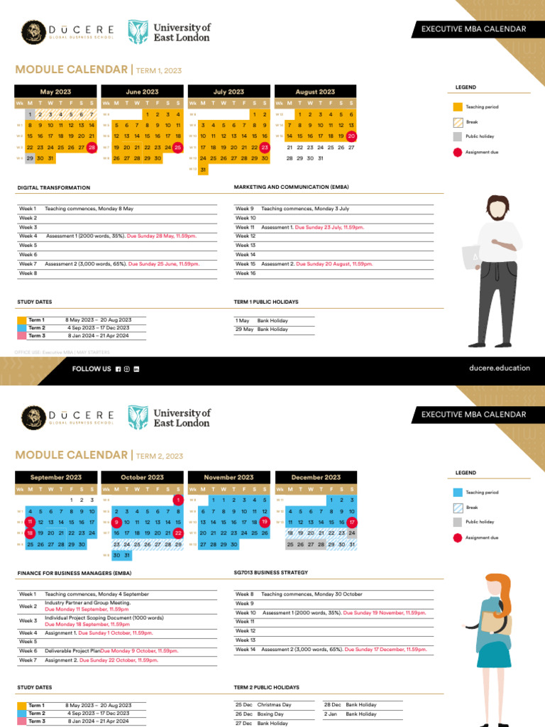 UEL DC Executive MBA Module Calendar 2023 - May - Web | PDF ...
