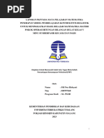 Contoh Proposal PTK UT | PDF | Karier & Perkembangan