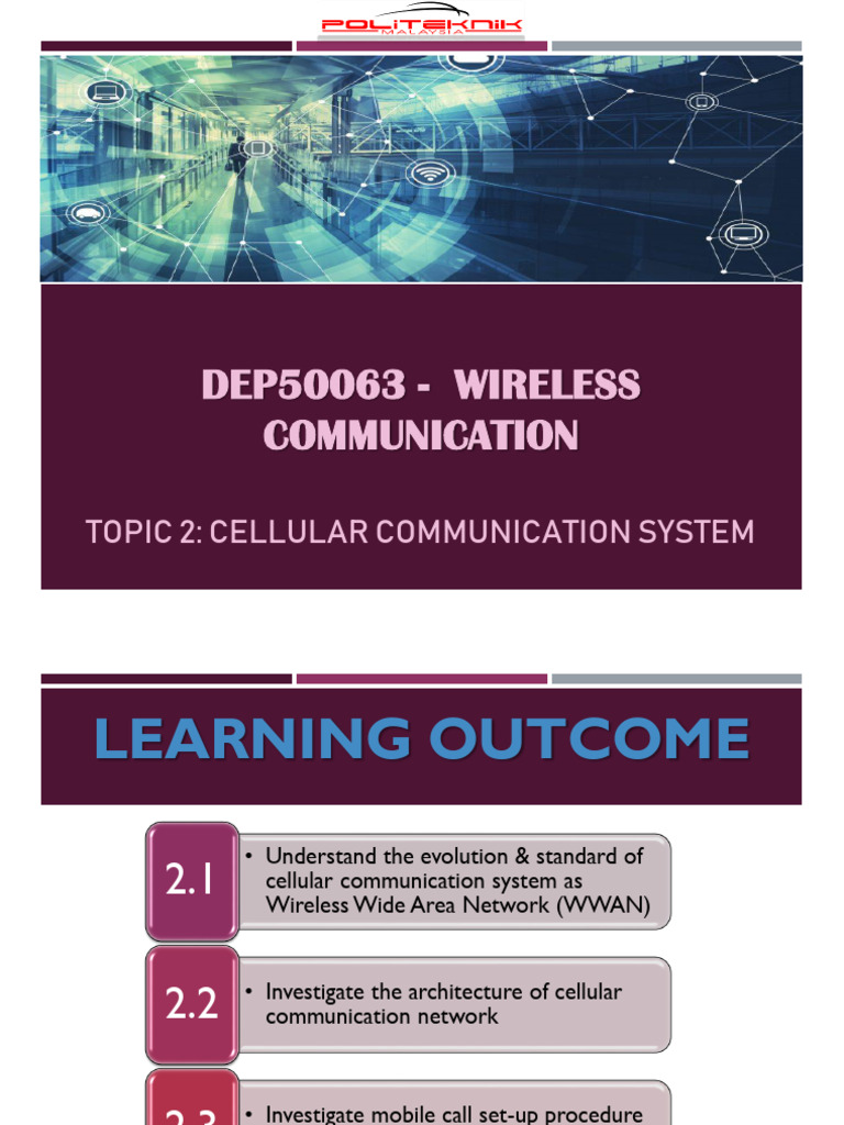 Topic 2 | PDF | High Speed Packet Access | 4 G
