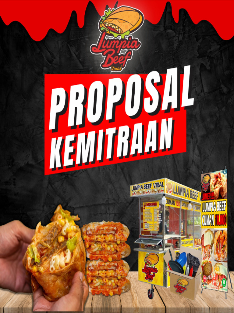 Proposal Kemitraan Lumpia Beef Viral 3 | PDF