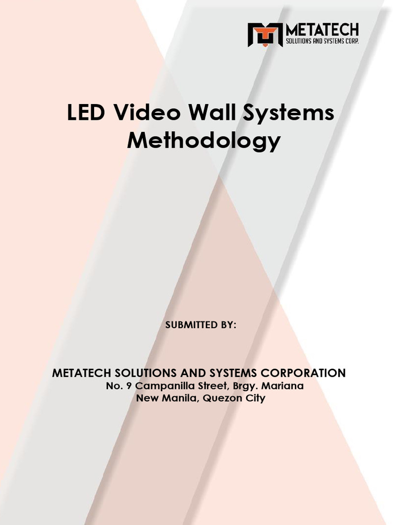 Methodology - Pylon Led Installation Cod | PDF | Scaffolding | Equipment