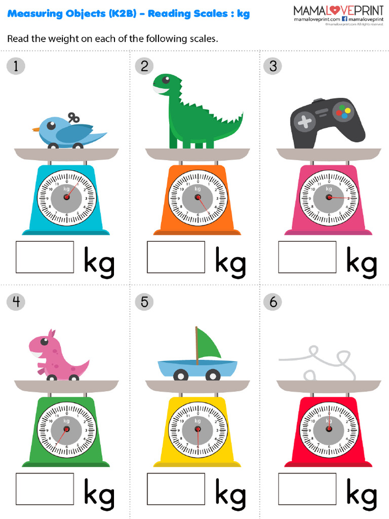 Mamaloveprint Measuring Weight Book | PDF
